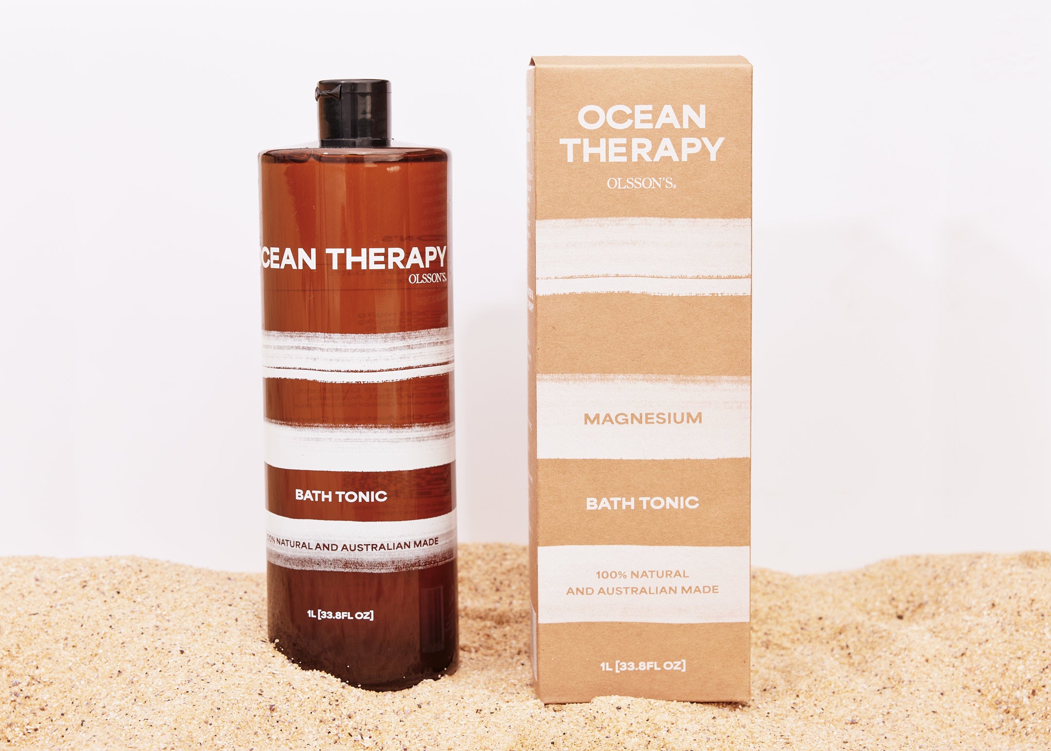 Olsson's Ocean Therapy Magnesium Bath Tonic Bottle 1000ml