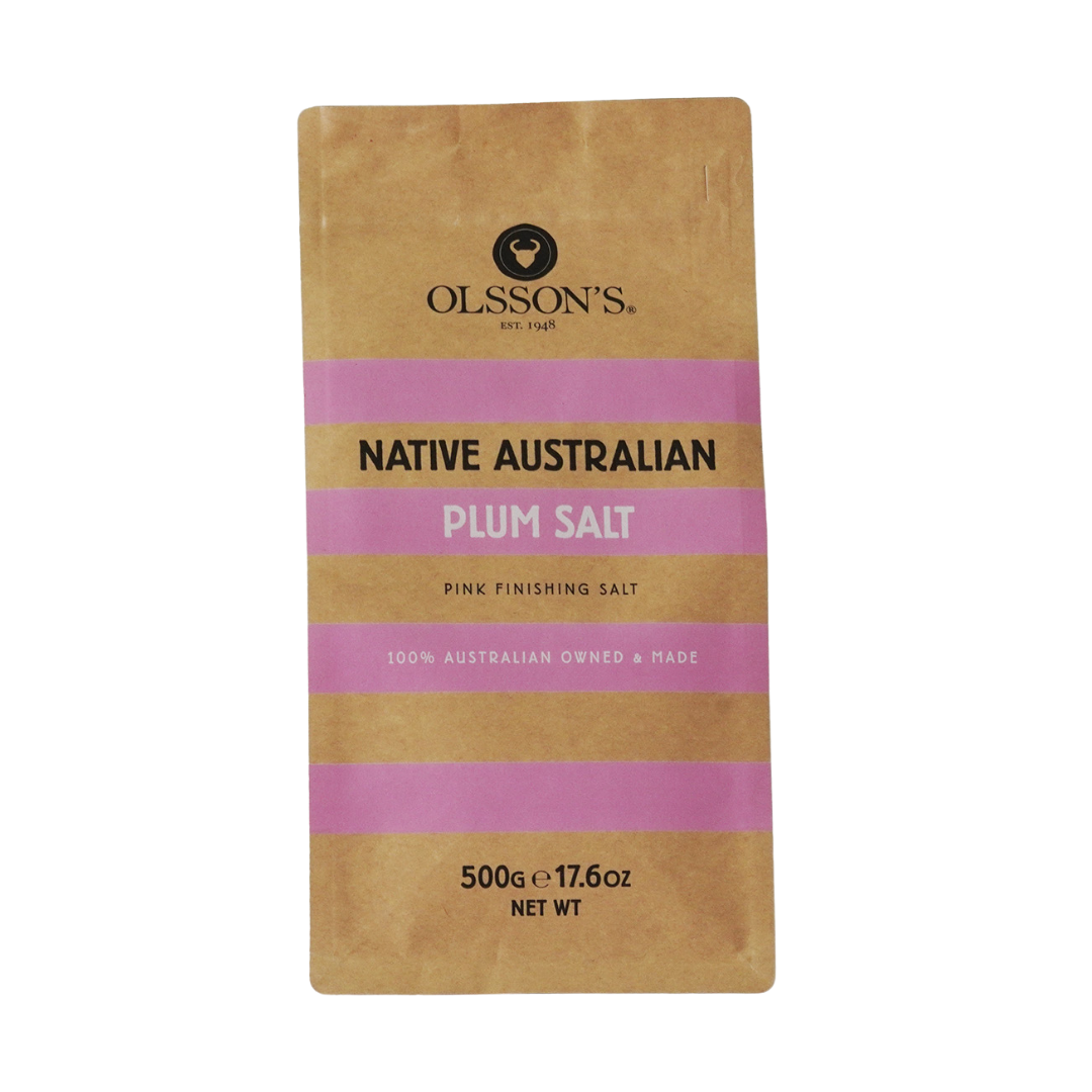 Olsson's Native Australian Plum Salt Kraft Bag 500g
