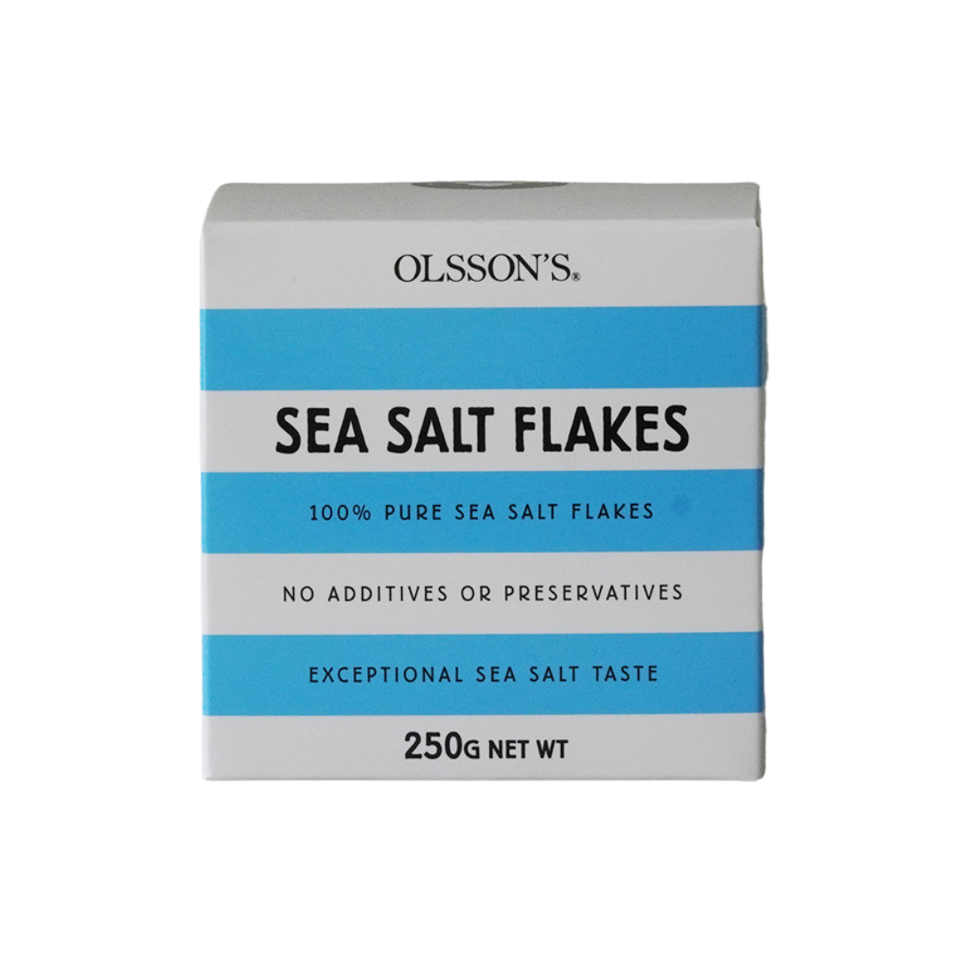 Olsson's Sea Salt Flakes Cube Box 250g