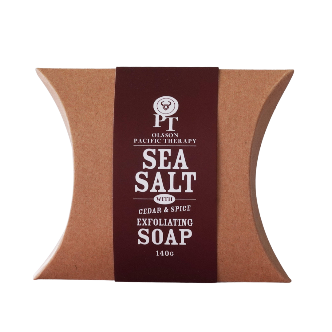 Olsson's Pacific Therapy Sea Salt Exfoliating Soap 140g